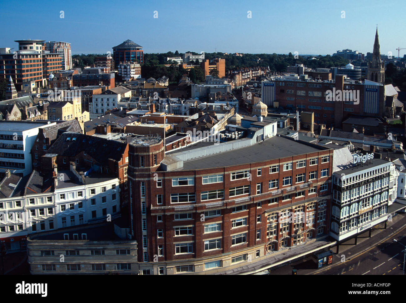 Bournemouth aerial view hi-res stock photography and images - Alamy