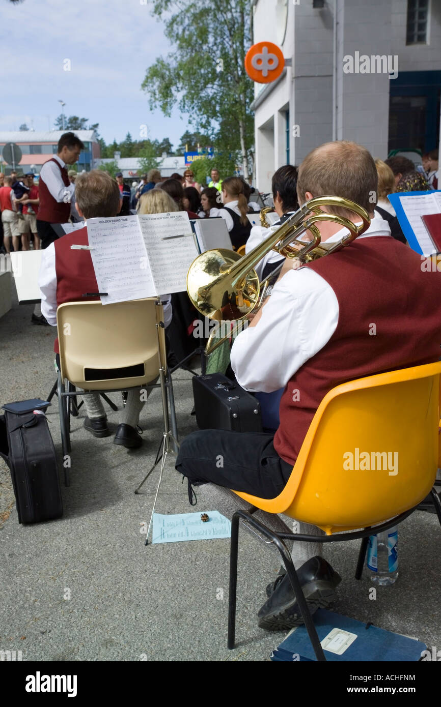 German orchestra in performance, Sotkamo Finland Stock Photo - Alamy