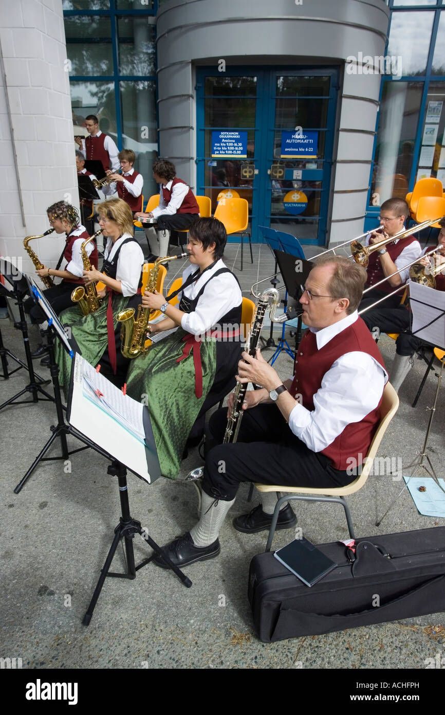 German orchestra in performance, Sotkamo Finland Stock Photo - Alamy