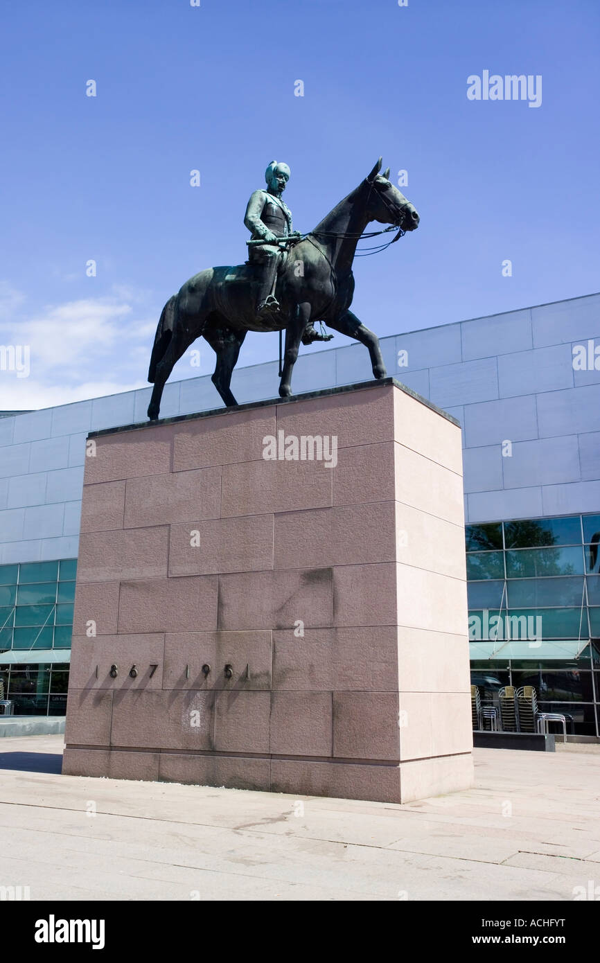 Mannerheim statue Helsinki Finland Stock Photo - Alamy
