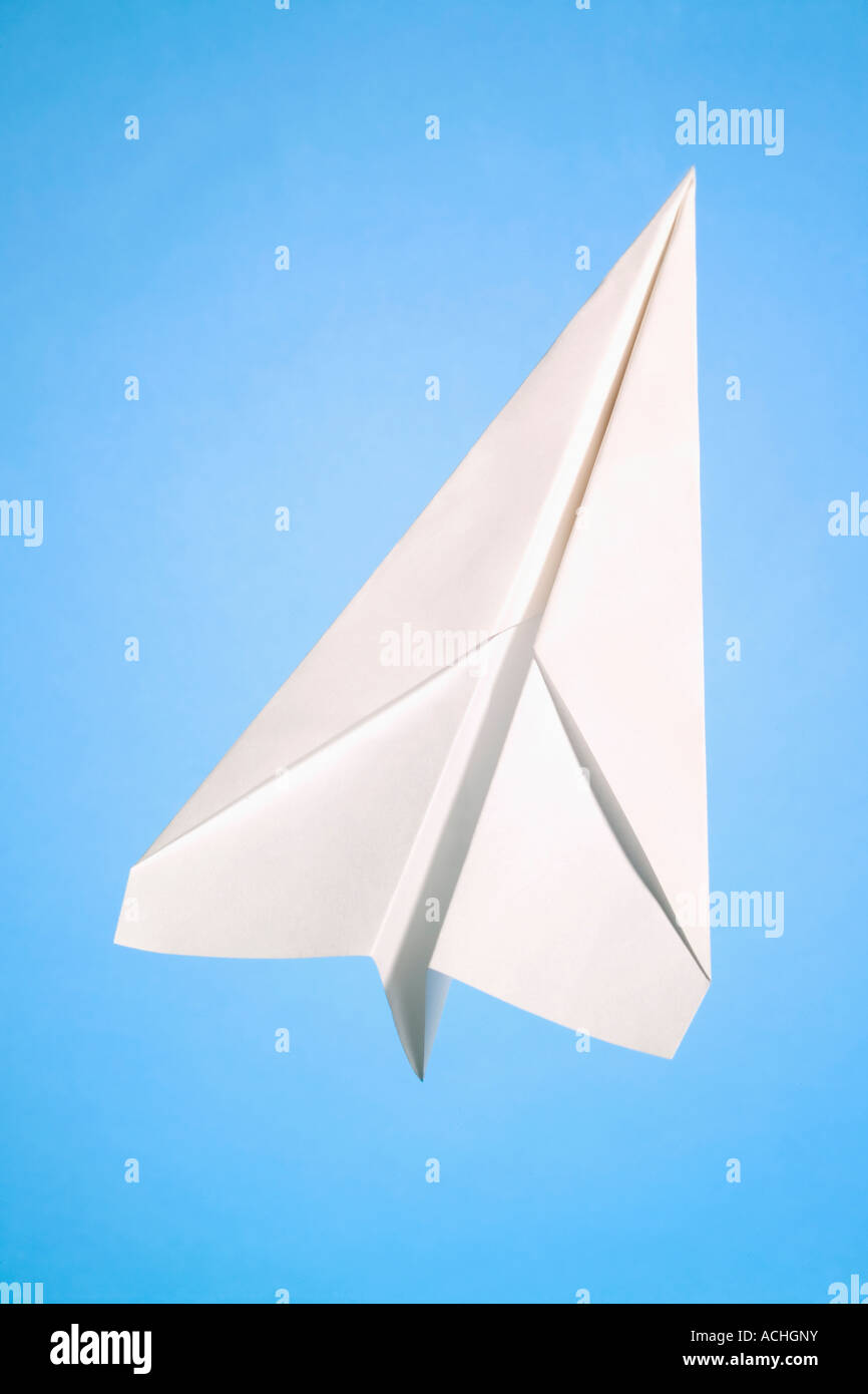 Paper airplane planes aircraft airplanes aviation cloud hi-res stock ...