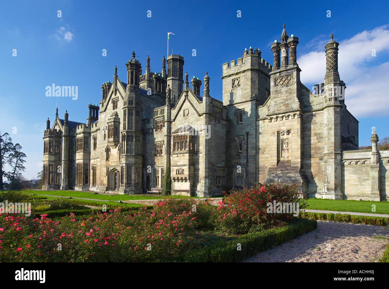 Margam castle hi-res stock photography and images - Alamy
