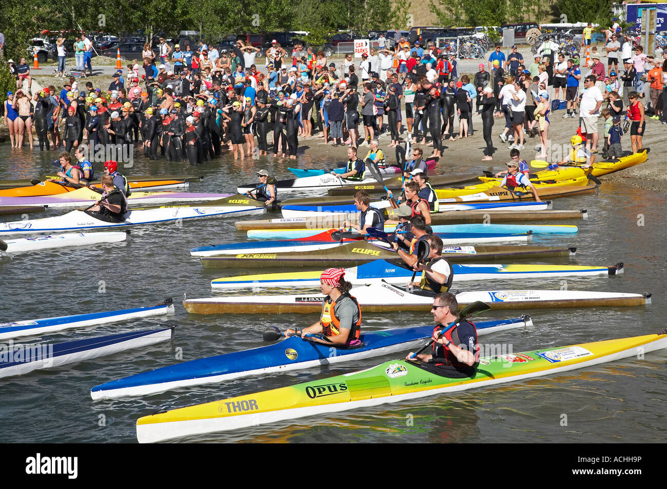Kayak sportswomen hi-res stock photography and images - Alamy