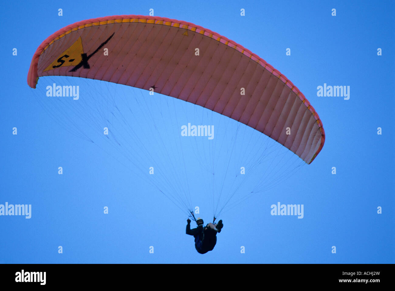 Parasailer at Tiger Mountain, Issaquah, Washington Stock Photo - Alamy