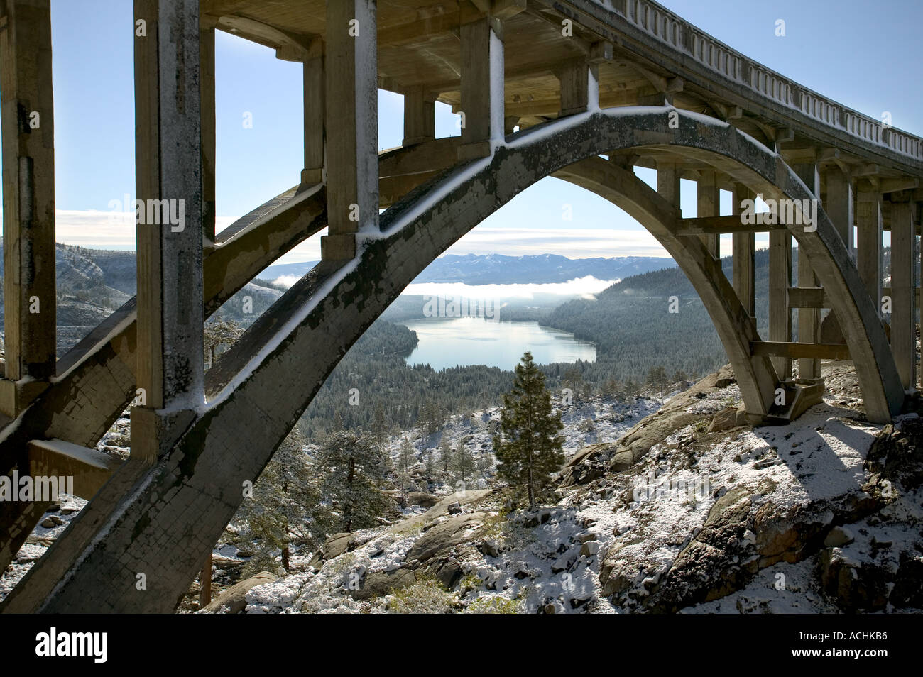 Donner pass bridge hi-res stock photography and images - Alamy