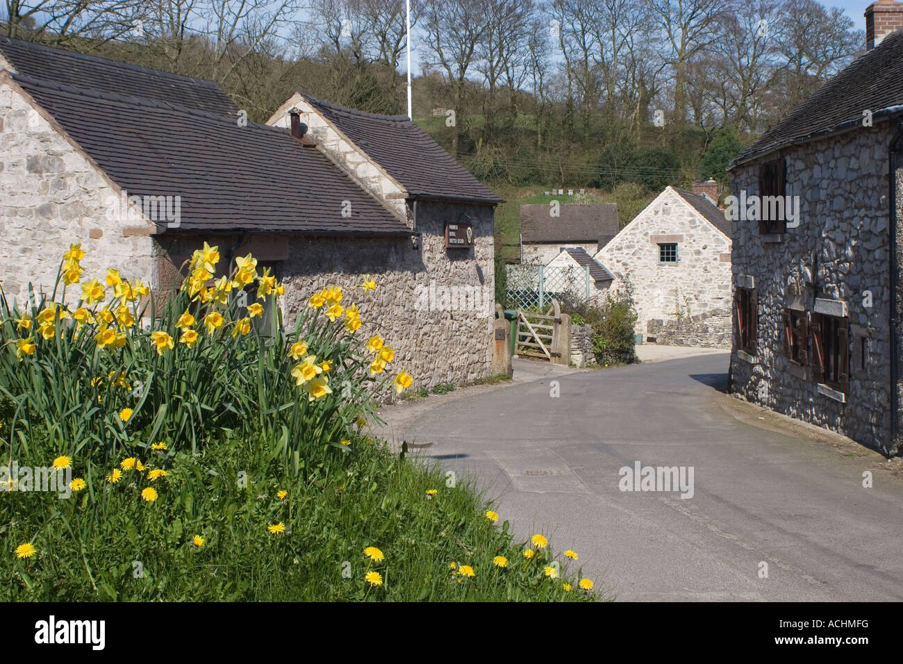 Parwich, derbyshire, England Stock Photo - Alamy
