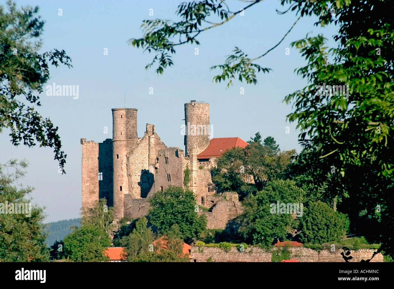 Germany, Thuringia, Hanstein castle Stock Photo - Alamy