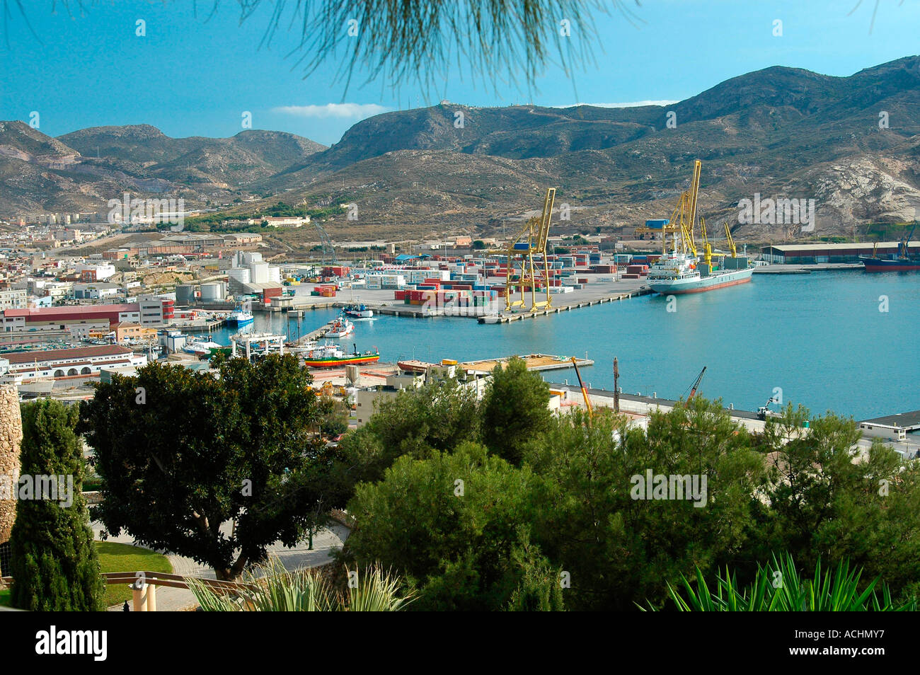 Port area land vehicle hi-res stock photography and images - Alamy