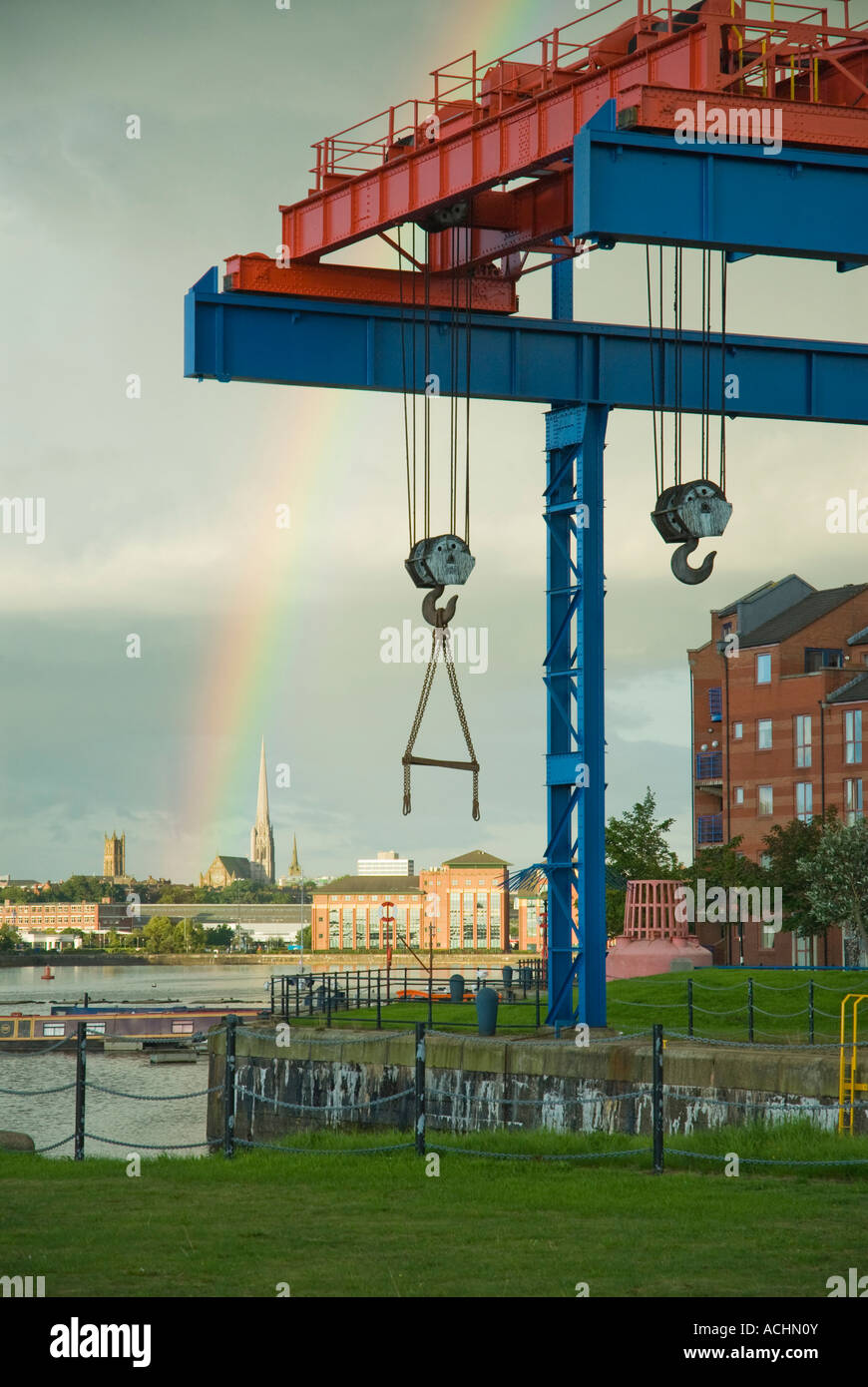 Preston Docks, Lancashire Stock Photo - Alamy