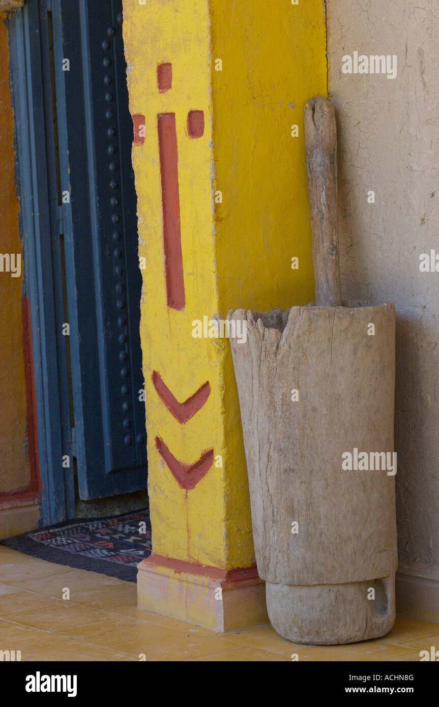 Moroccan Door way and tools Stock Photo - Alamy