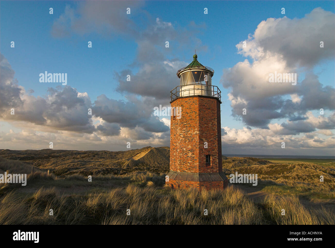 Old lighthouse near Kampen, Sylt, Germany Stock Photo - Alamy