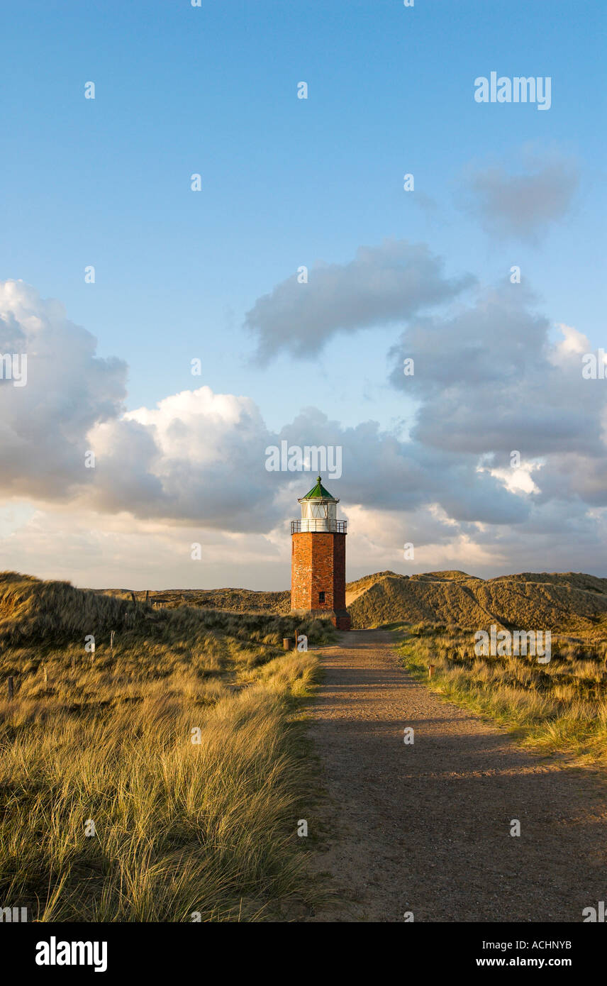 Old lighthouse near Kampen, Sylt, Germany Stock Photo - Alamy