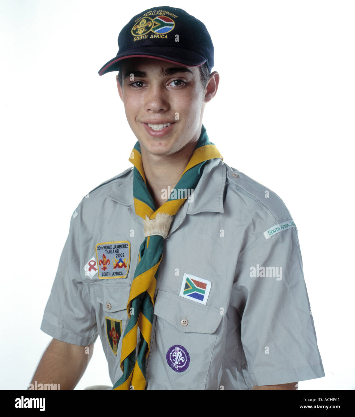 South Africa Robin Shane Pearson at the 20th World Scout Jamboree ...