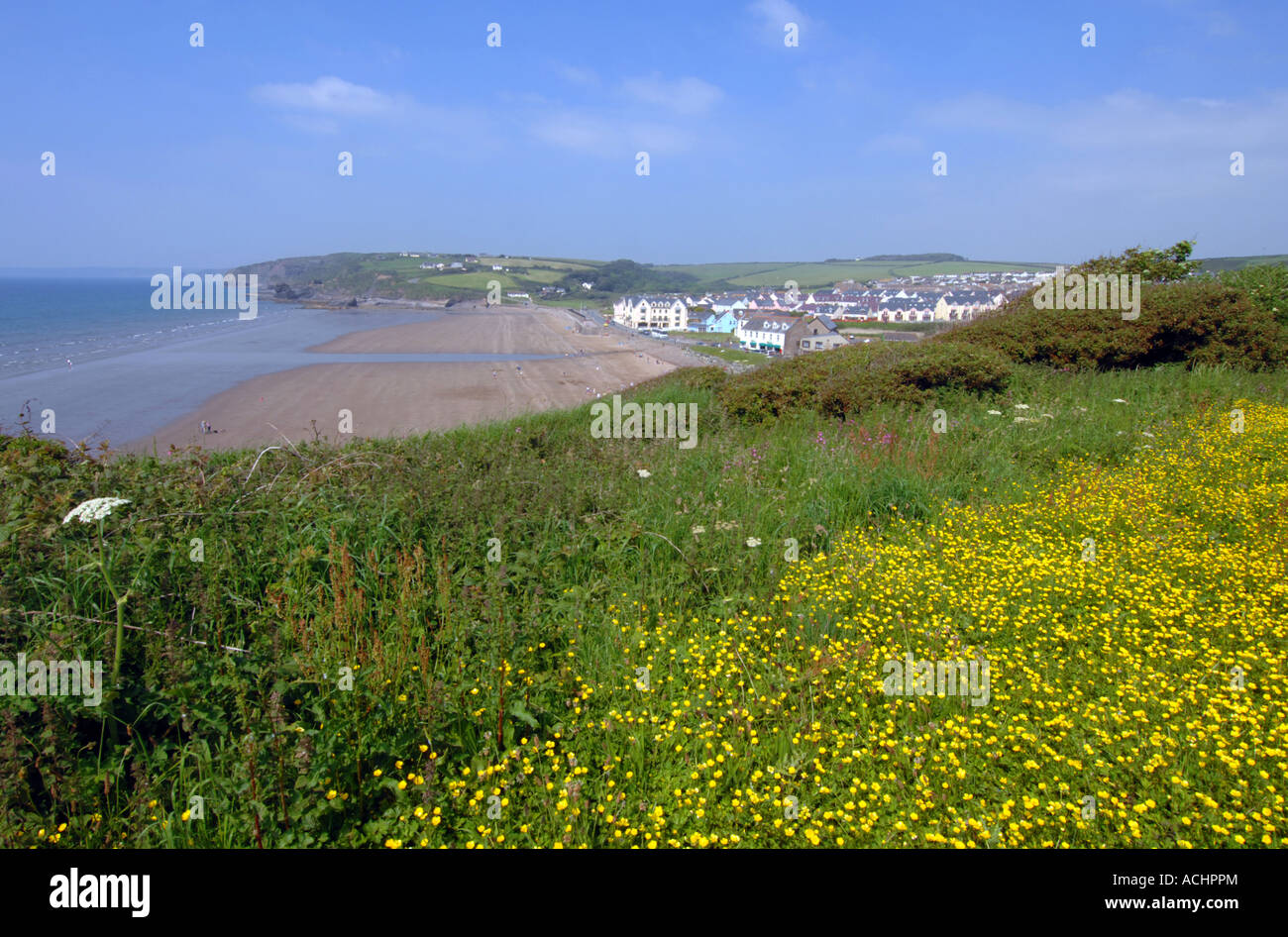 Broad Haven beach, South Pembrokeshire, Wales Stock Photo - Alamy