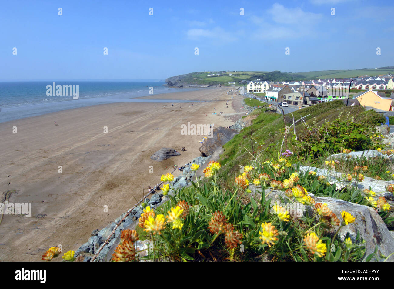 Broad Haven beach, South Pembrokeshire, Wales Stock Photo - Alamy