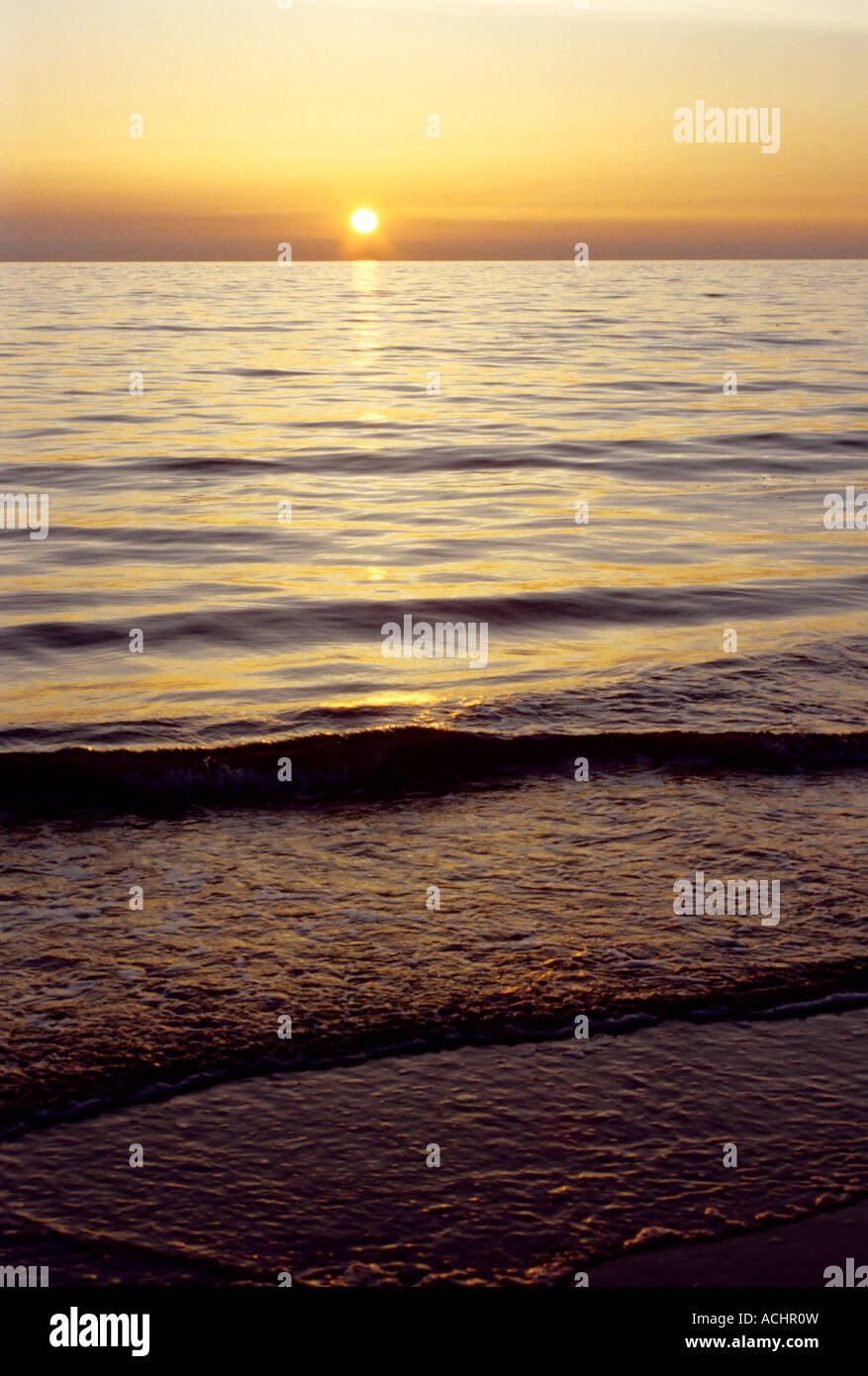 Coastal sunset, Formby, Sefton, Merseyside, UK Stock Photo - Alamy