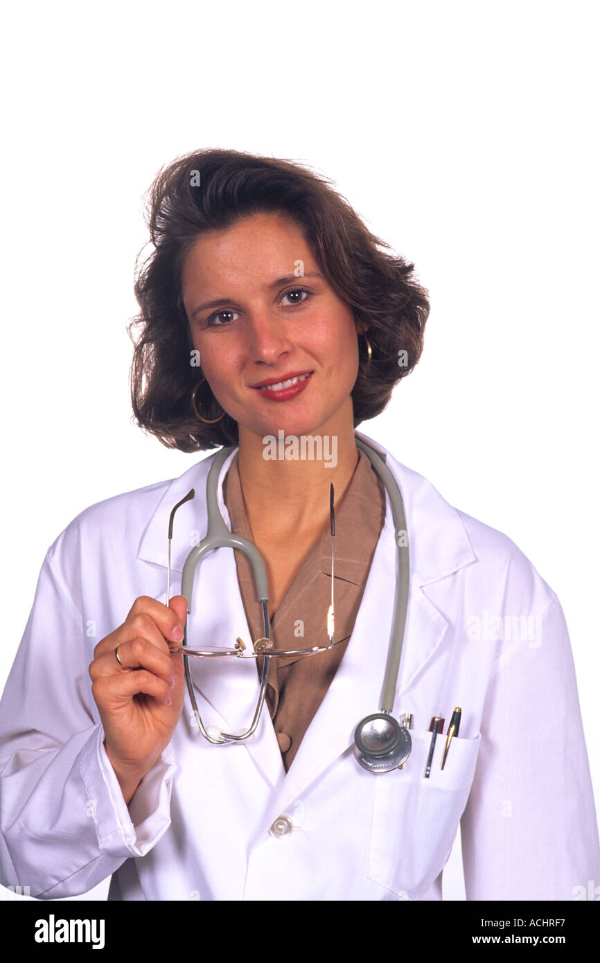 Testimonial portrait of Hispanic medical doctor Stock Photo - Alamy