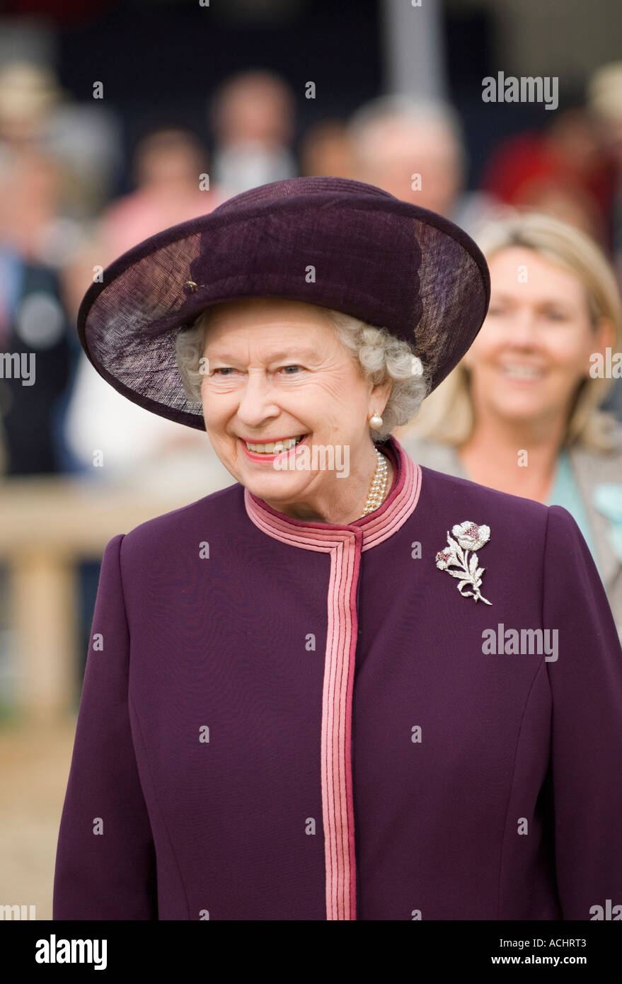 HRH Queen Elizabeth II Stock Photo - Alamy