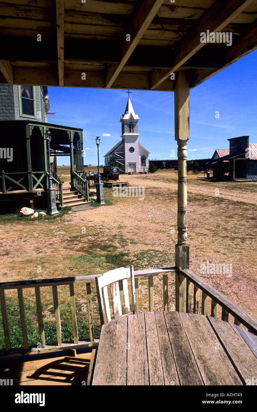 Scenic of old 1880s ghost town in Murdo South Dakota used in many ...