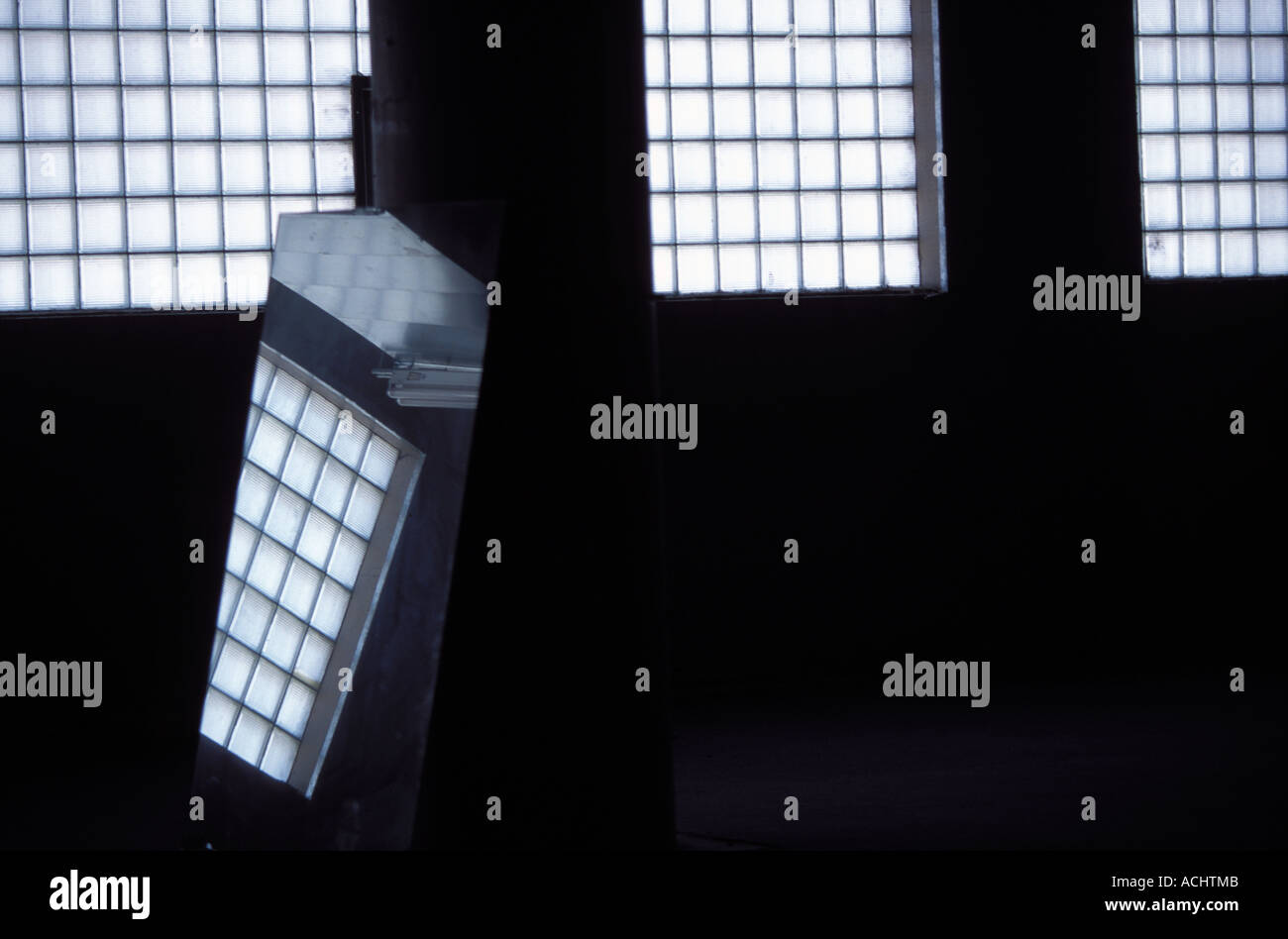 Mirror in a dark room Stock Photo - Alamy