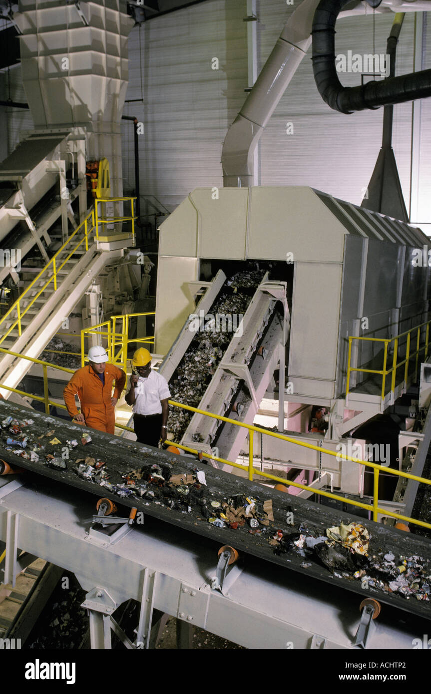 Waste recycling plant hi-res stock photography and images - Alamy