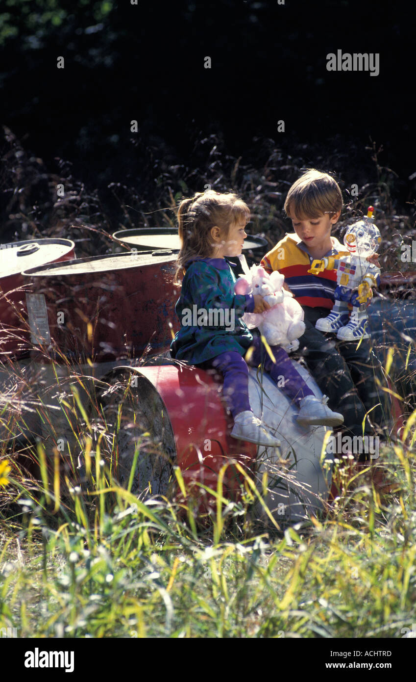 Barrel chemical children hi-res stock photography and images - Alamy