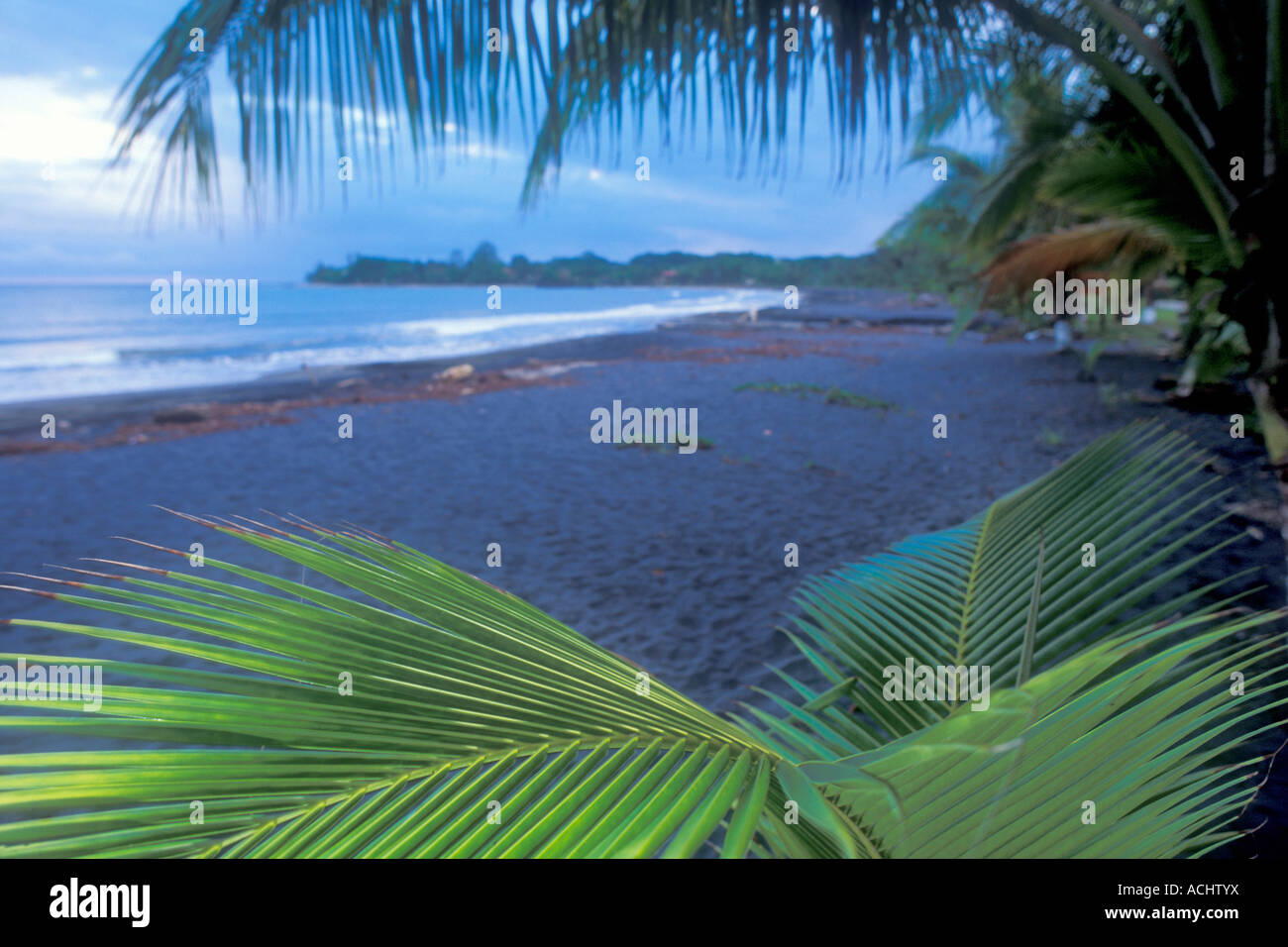 Caribbean Coast of Costa Rica at Puerto Viejo south of Limon (Limón ...