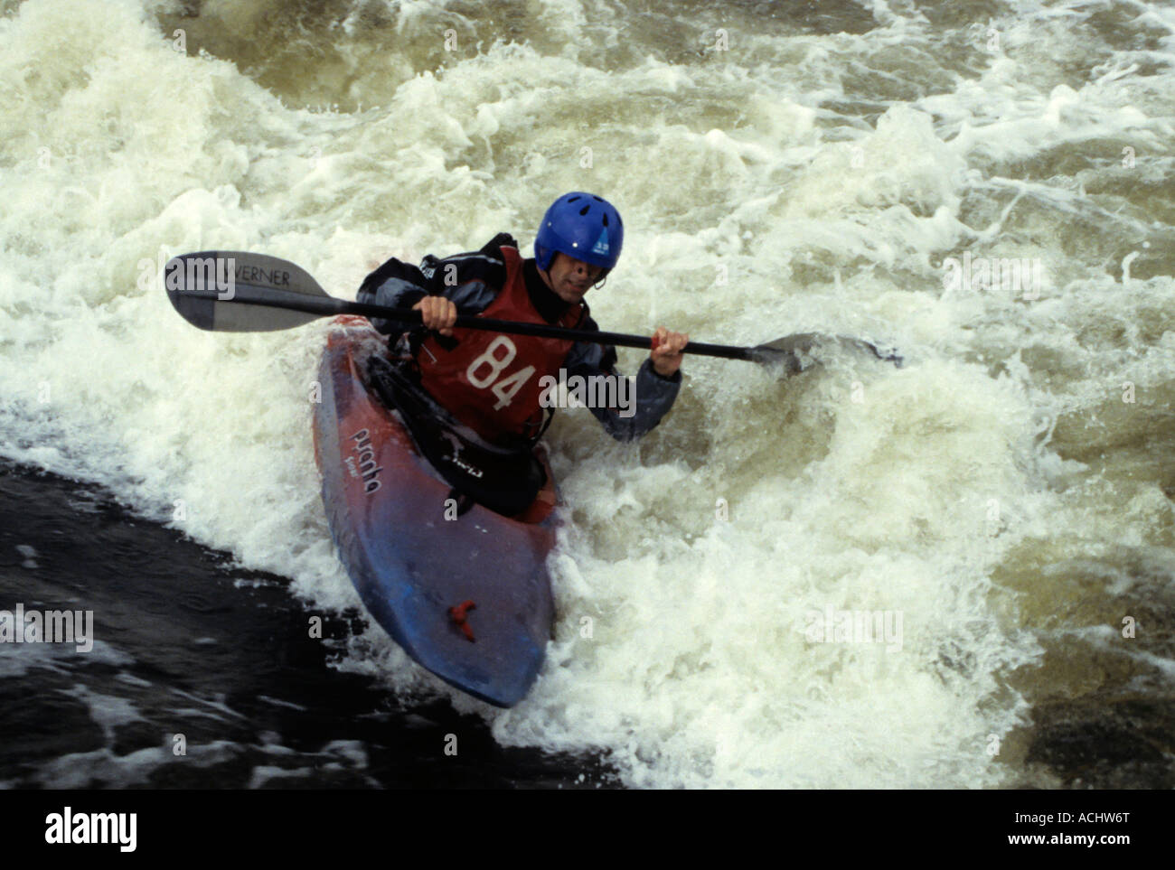 White water kayaking, National Water Sports Centre, Holme Pierrepont ...