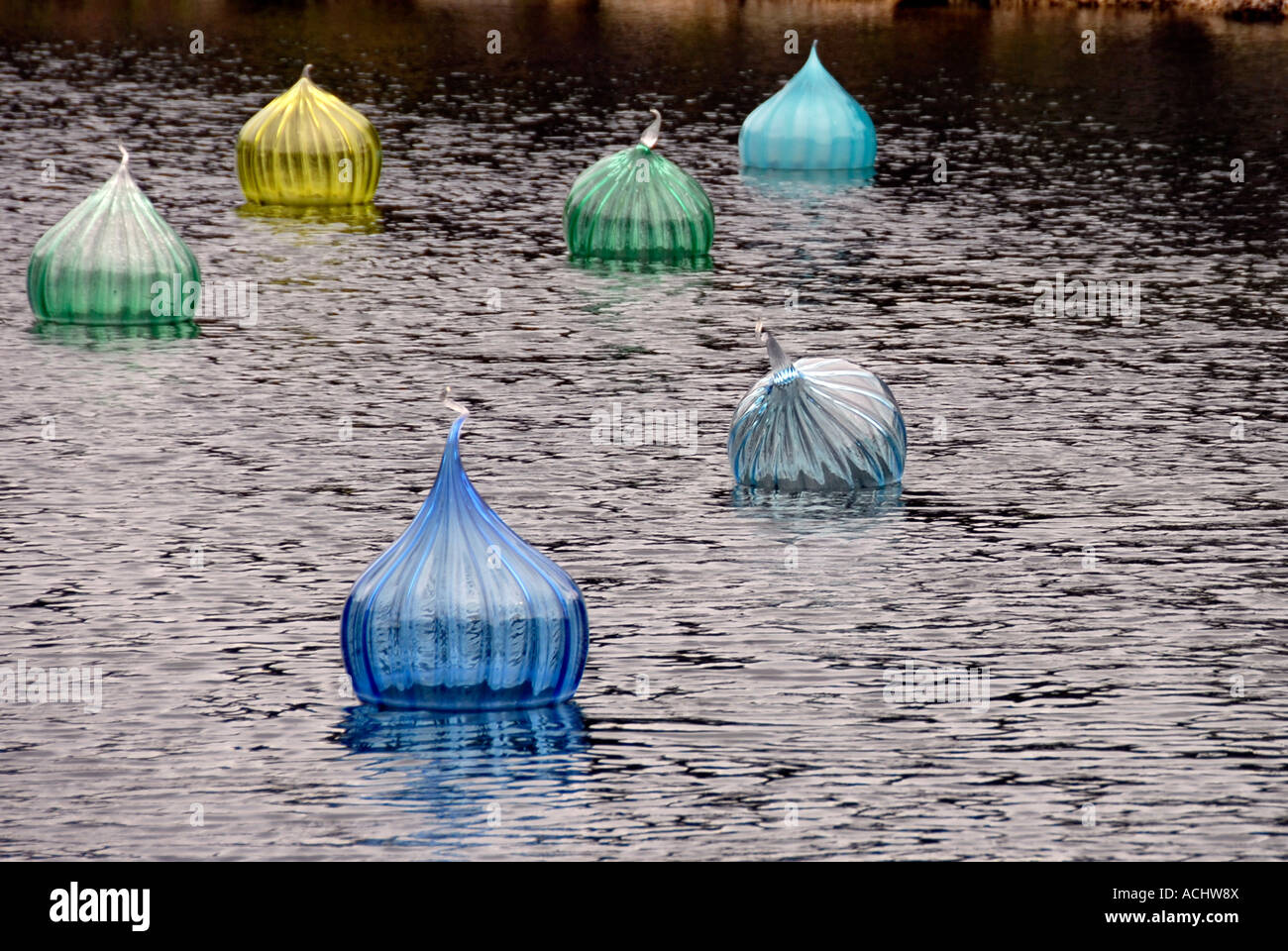 Dale Chihuly blown glass installation in Florida Stock Photo - Alamy