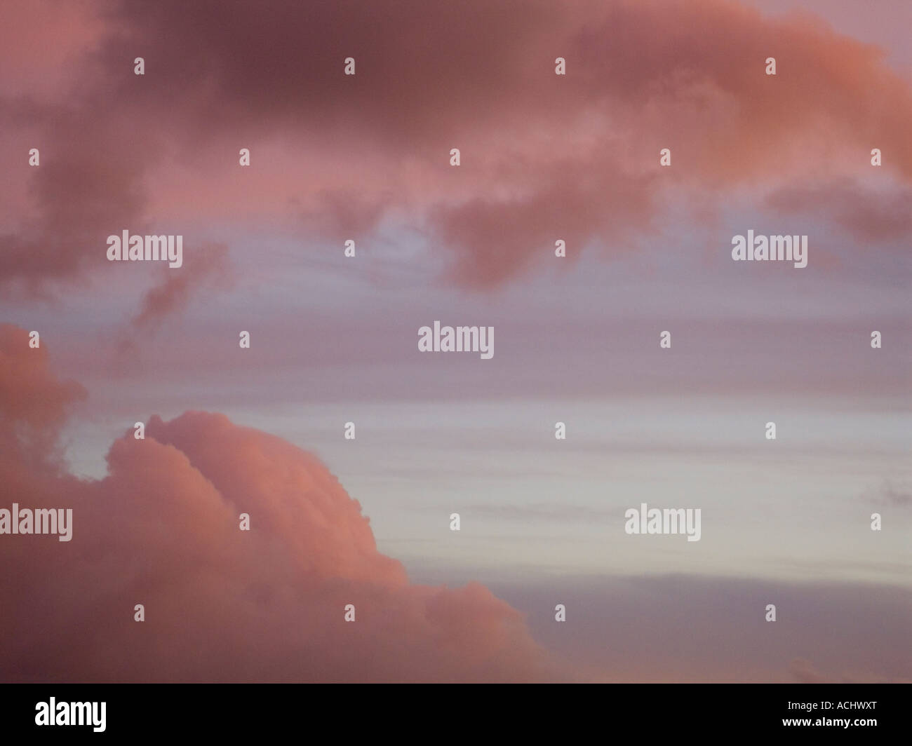 Cloud formation at sunset on the island of Mauritius Stock Photo - Alamy