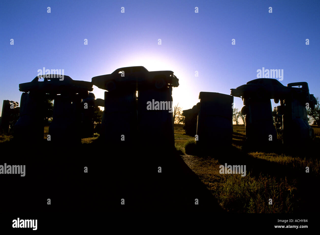 Carhenge 1987 hi-res stock photography and images - Alamy