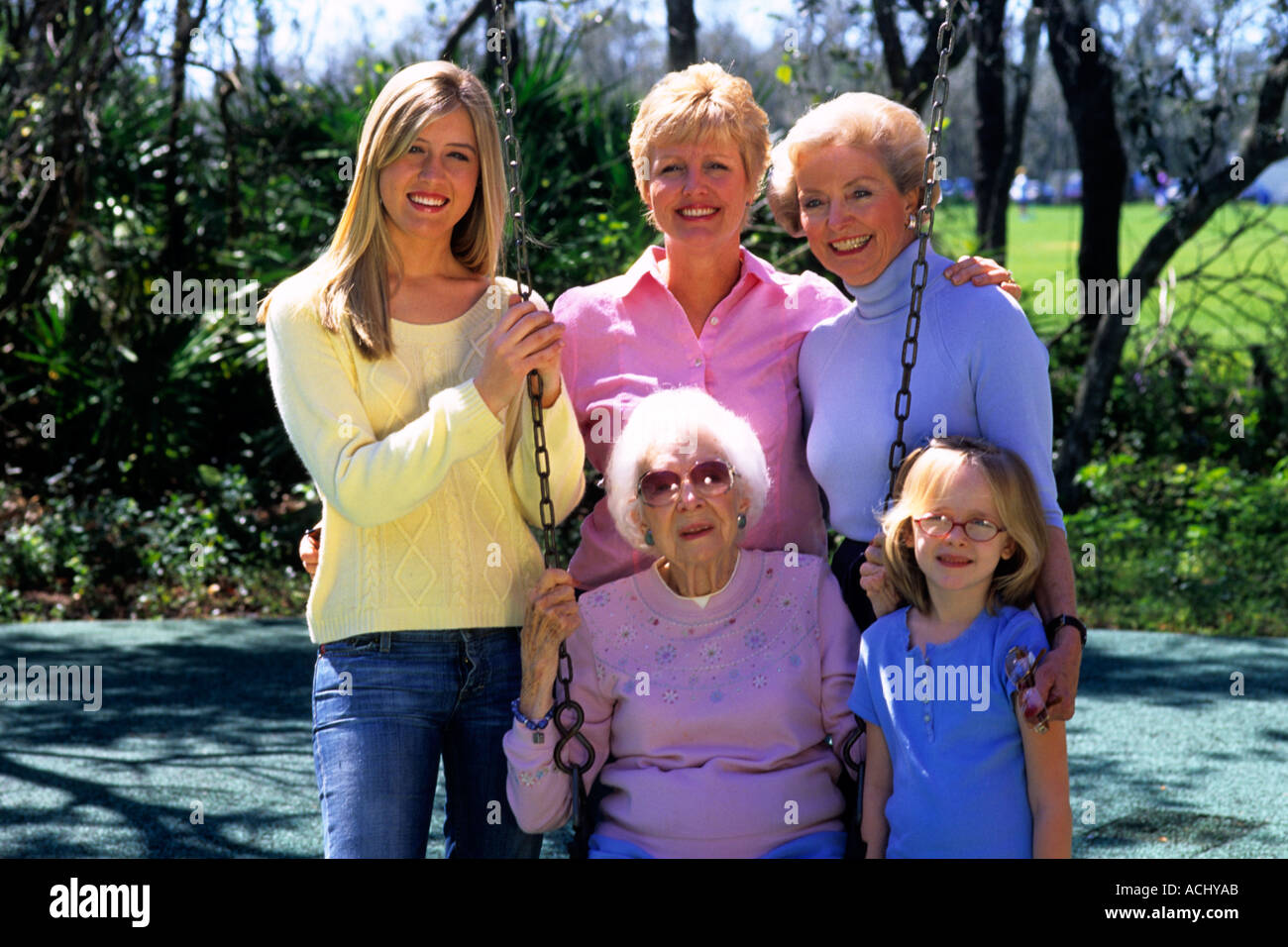 Five generations hi-res stock photography and images - Alamy