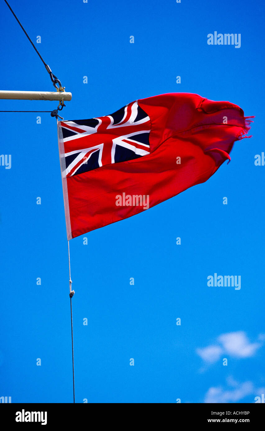 Great Britain marine flag Stock Photo - Alamy