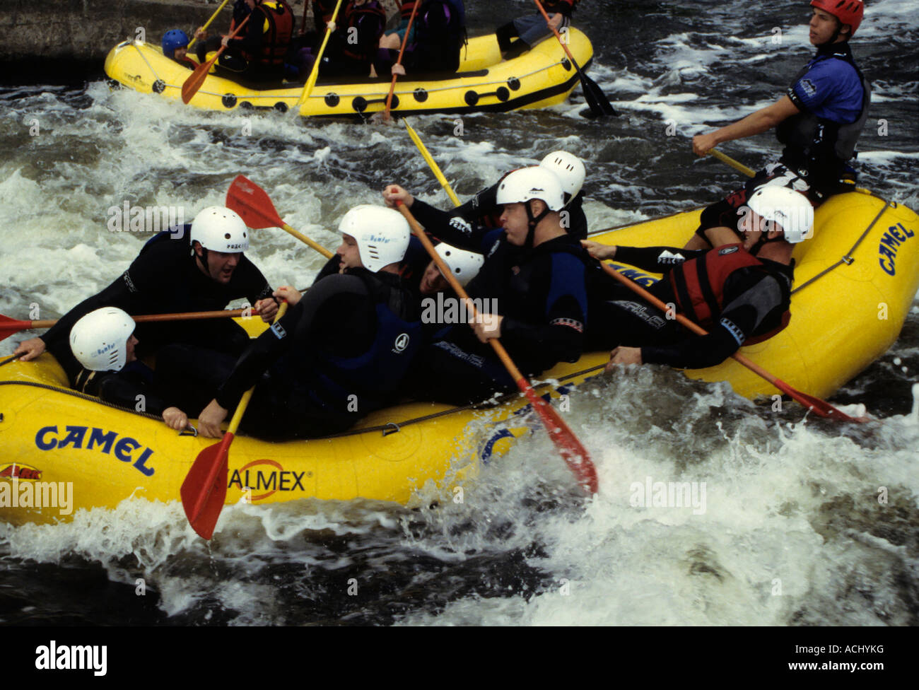 White water rafting, National Water Sports Centre, Holme Pierrepont ...