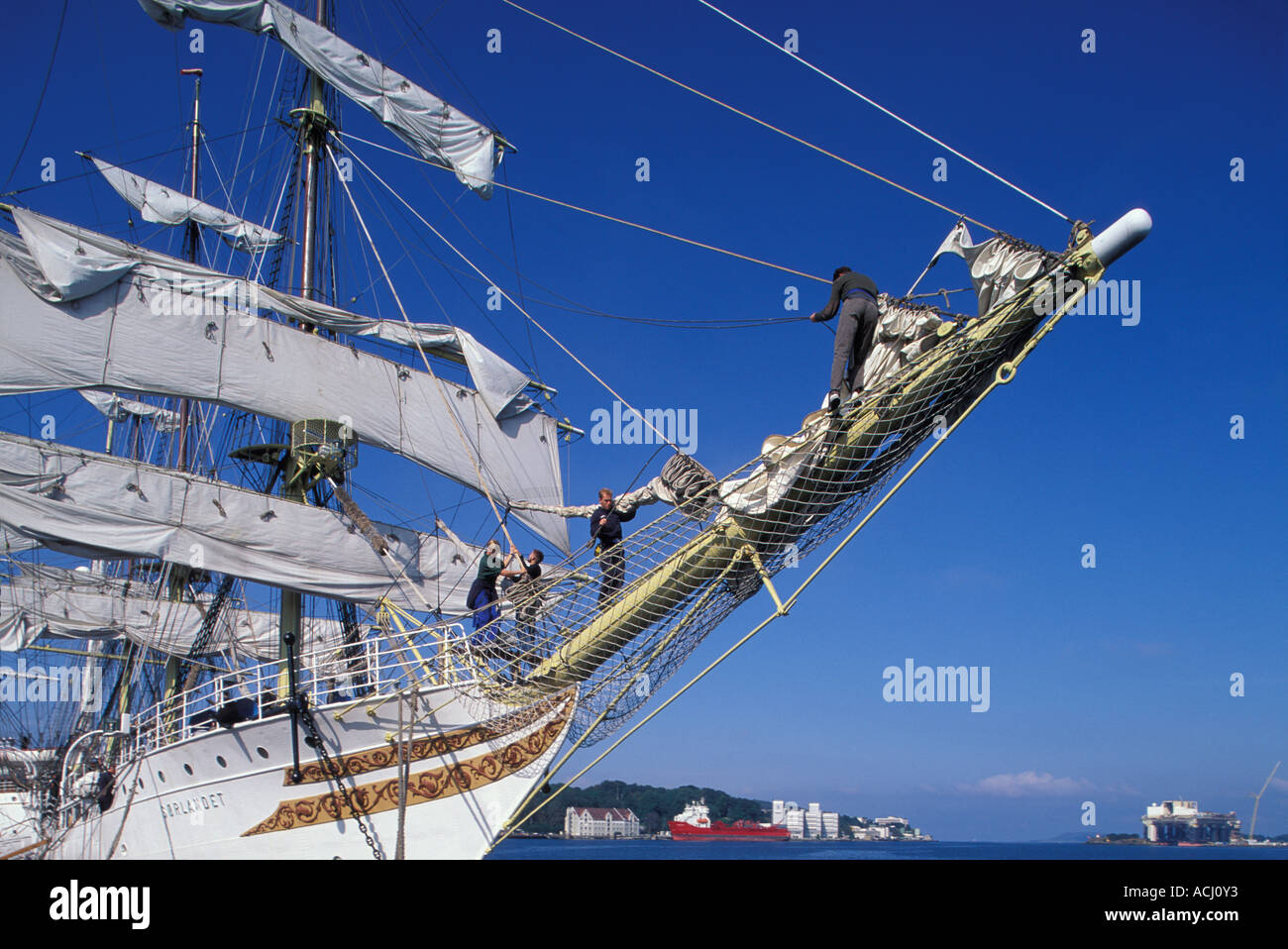 Norwegian training ship hi-res stock photography and images - Alamy
