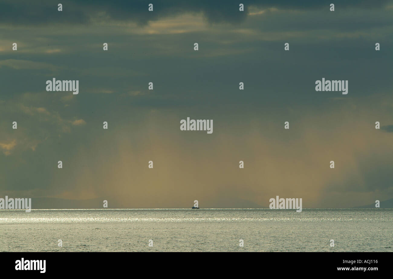 UK Scotland The Minch and fishing boat Stock Photo - Alamy