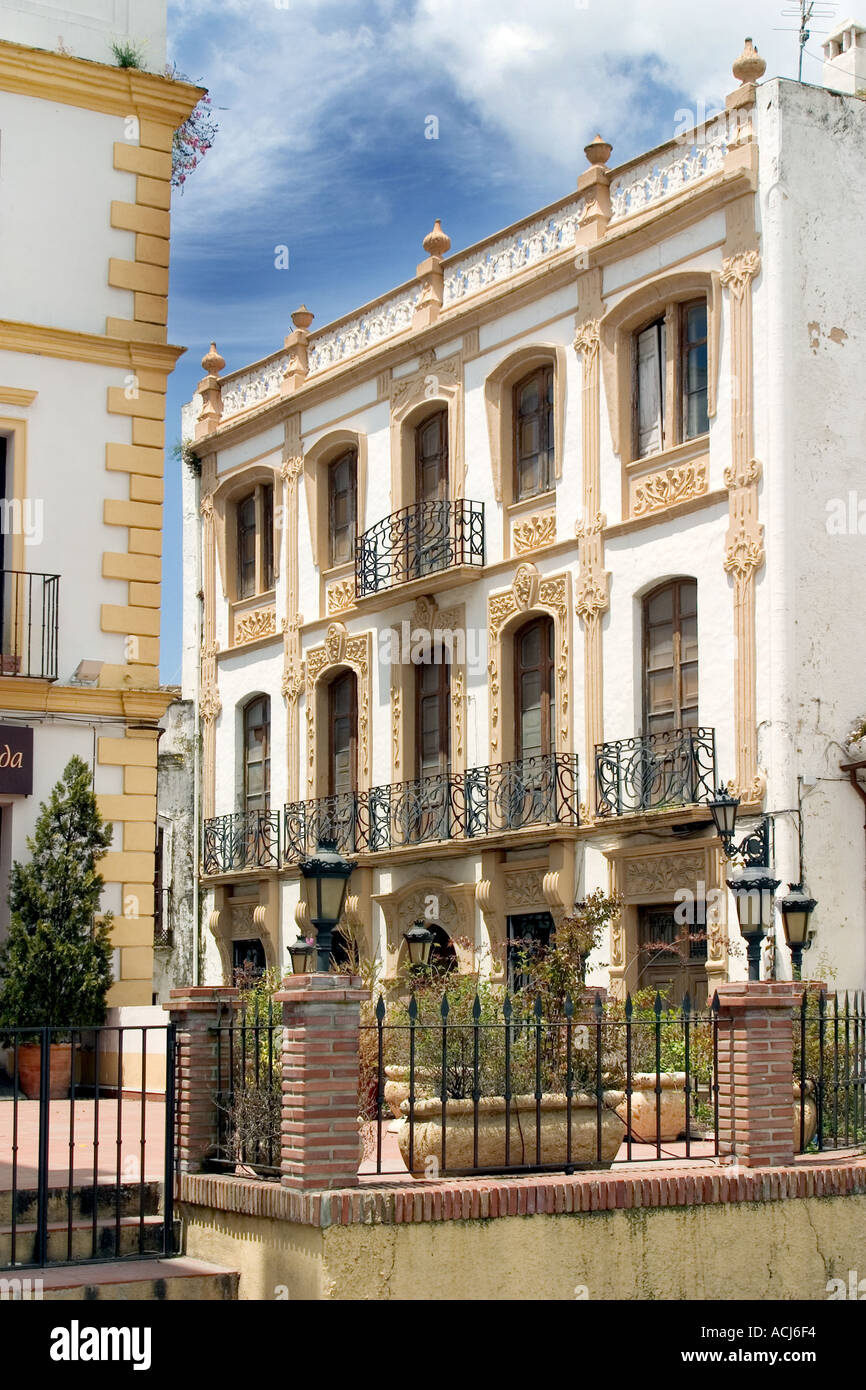 Grand buildings in Ronda Andalucia Spain Stock Photo - Alamy