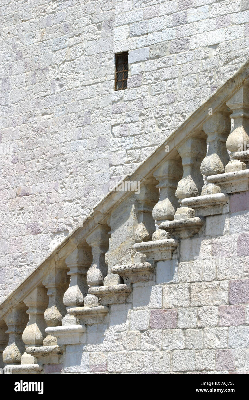 Marble steps at Assisi Umbria Italy Stock Photo - Alamy