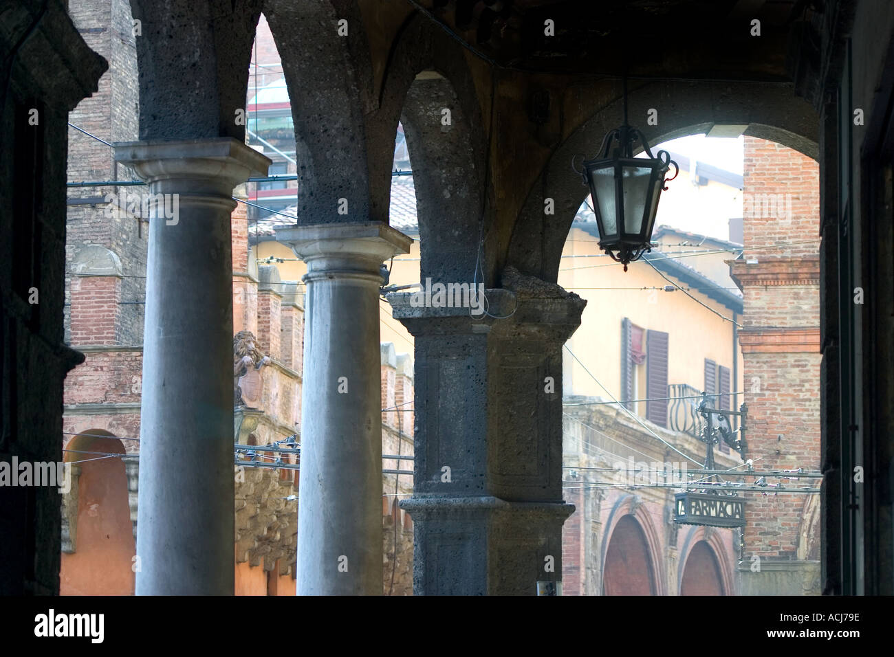 Covered arcades in italy hi-res stock photography and images - Alamy