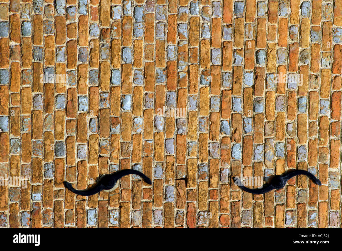 Random Brick decor Stock Photo - Alamy