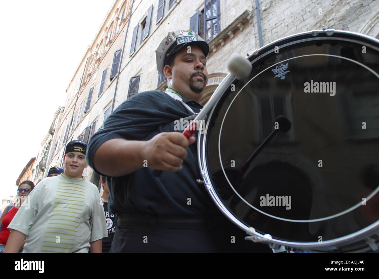 Italian drum player hi-res stock photography and images - Alamy