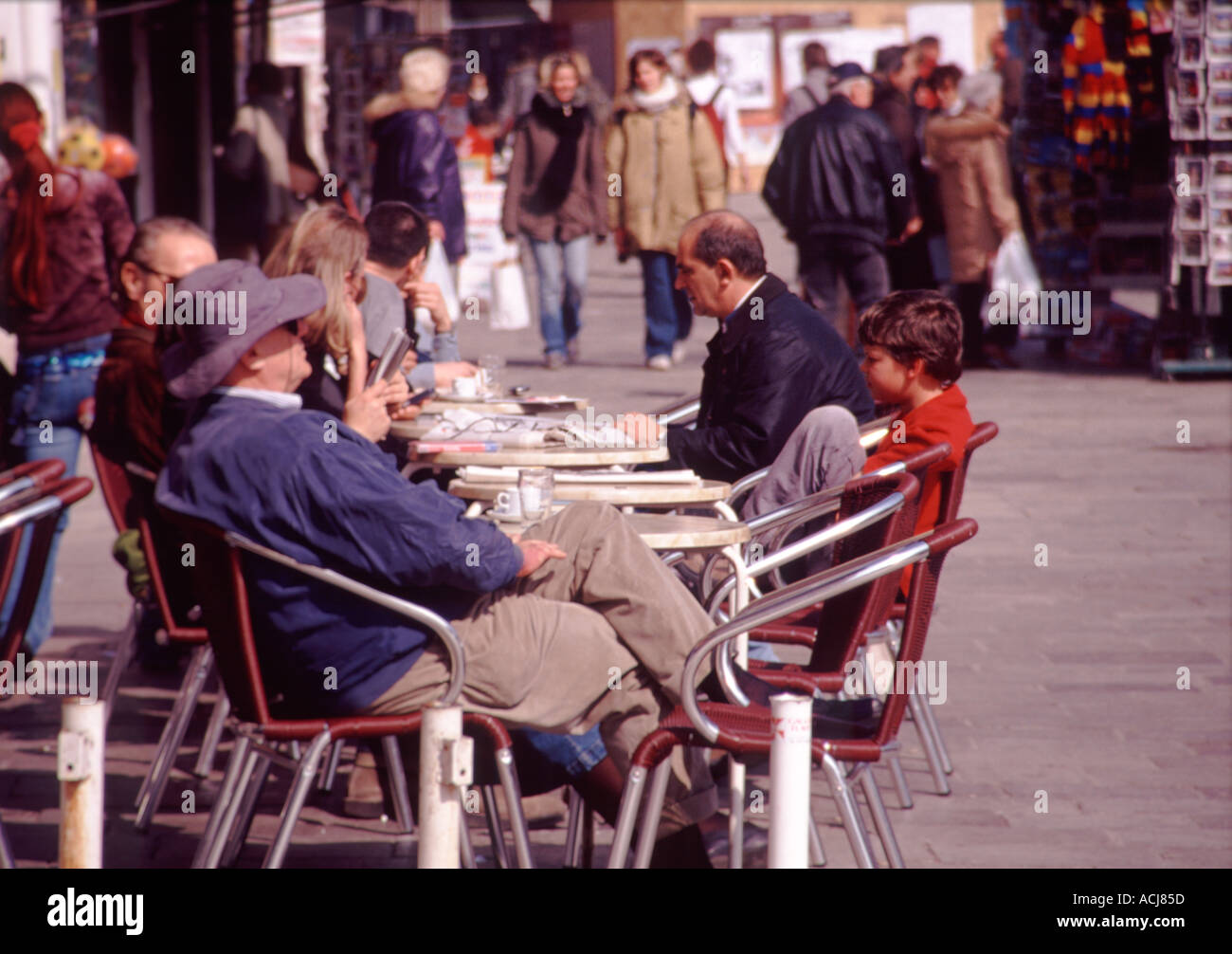 Old italian man italy coffee hi-res stock photography and images - Alamy