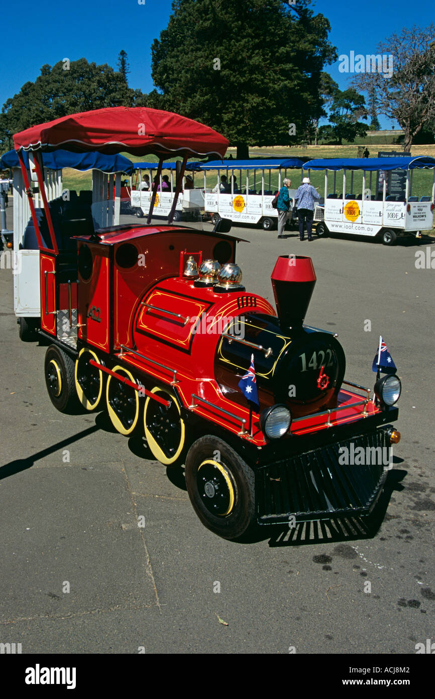Red transportation vehicle, Sydney, New South Wales, Australia Stock ...