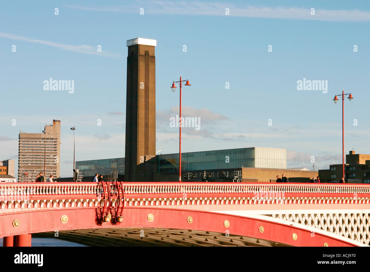 Tate modern London England Stock Photo - Alamy