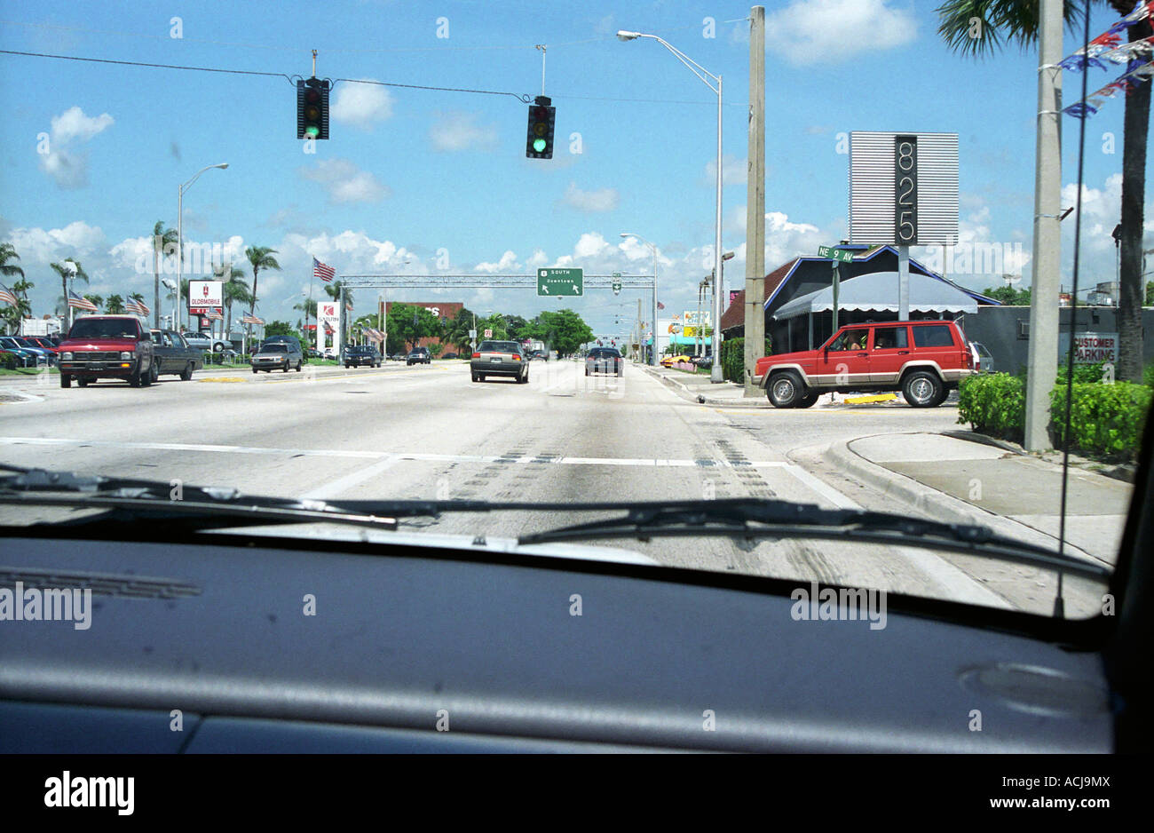 Driving in America Stock Photo - Alamy