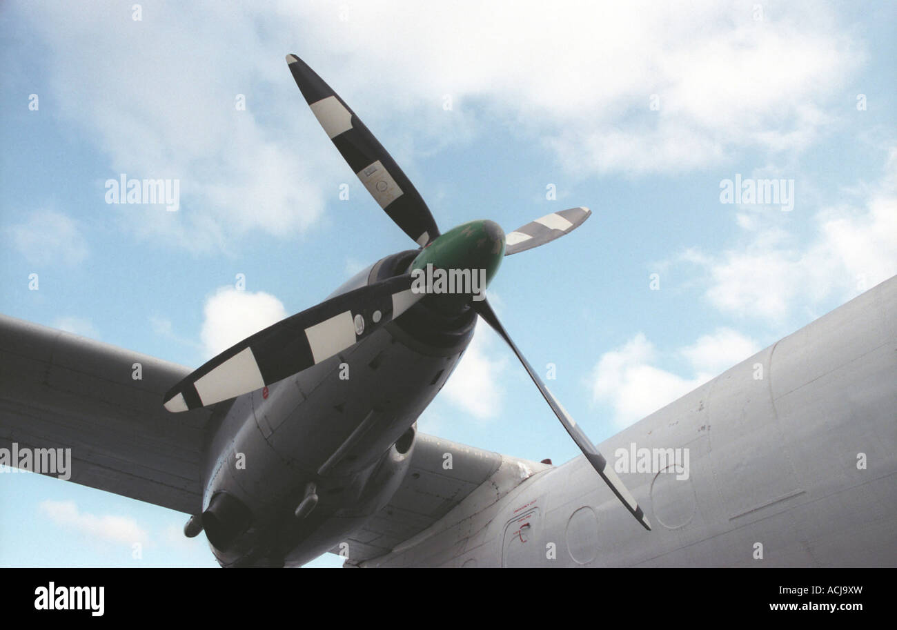 Decommissioned aircraft on display at an airport Stock Photo - Alamy