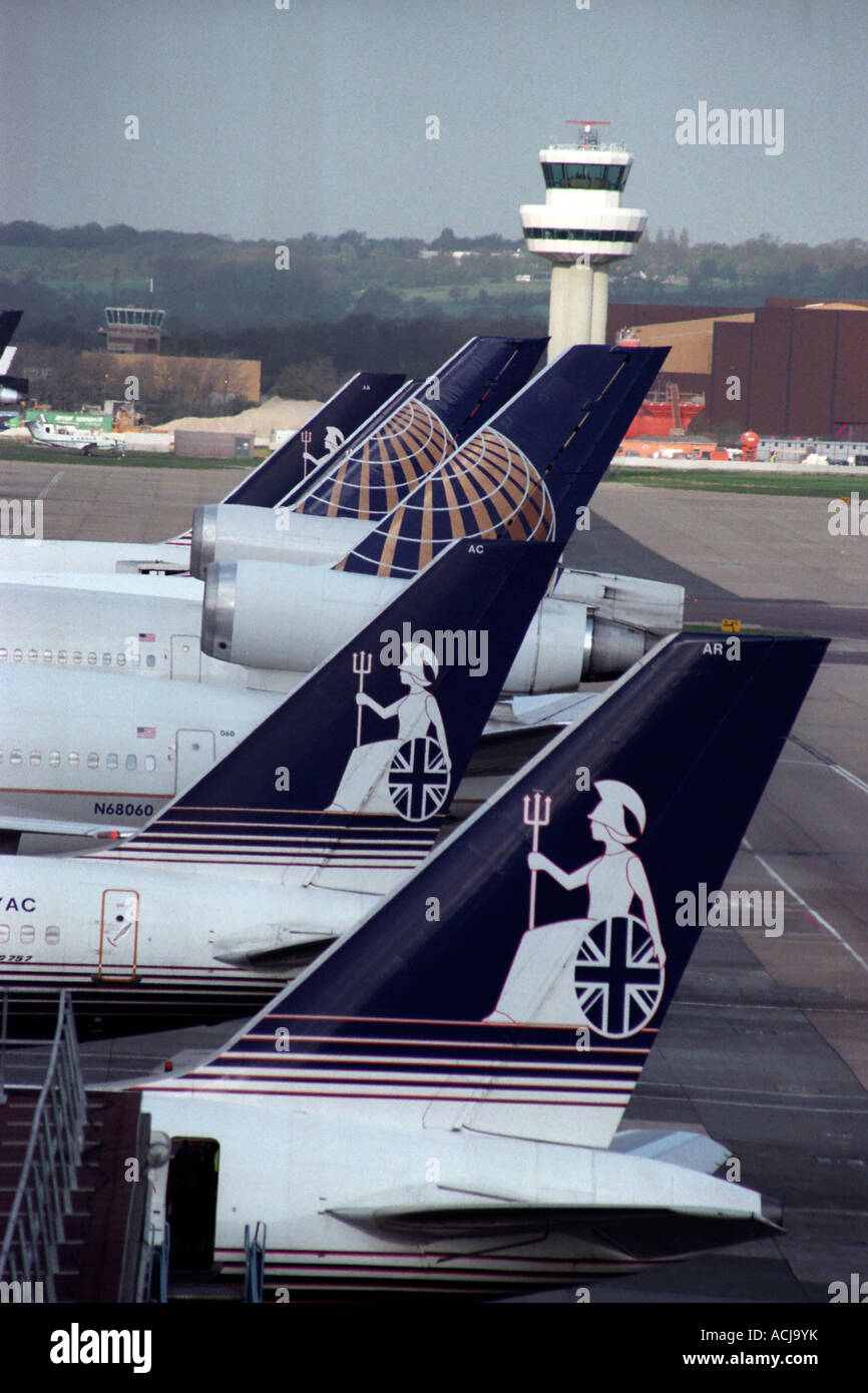 Aircraft tail fins hi-res stock photography and images - Alamy