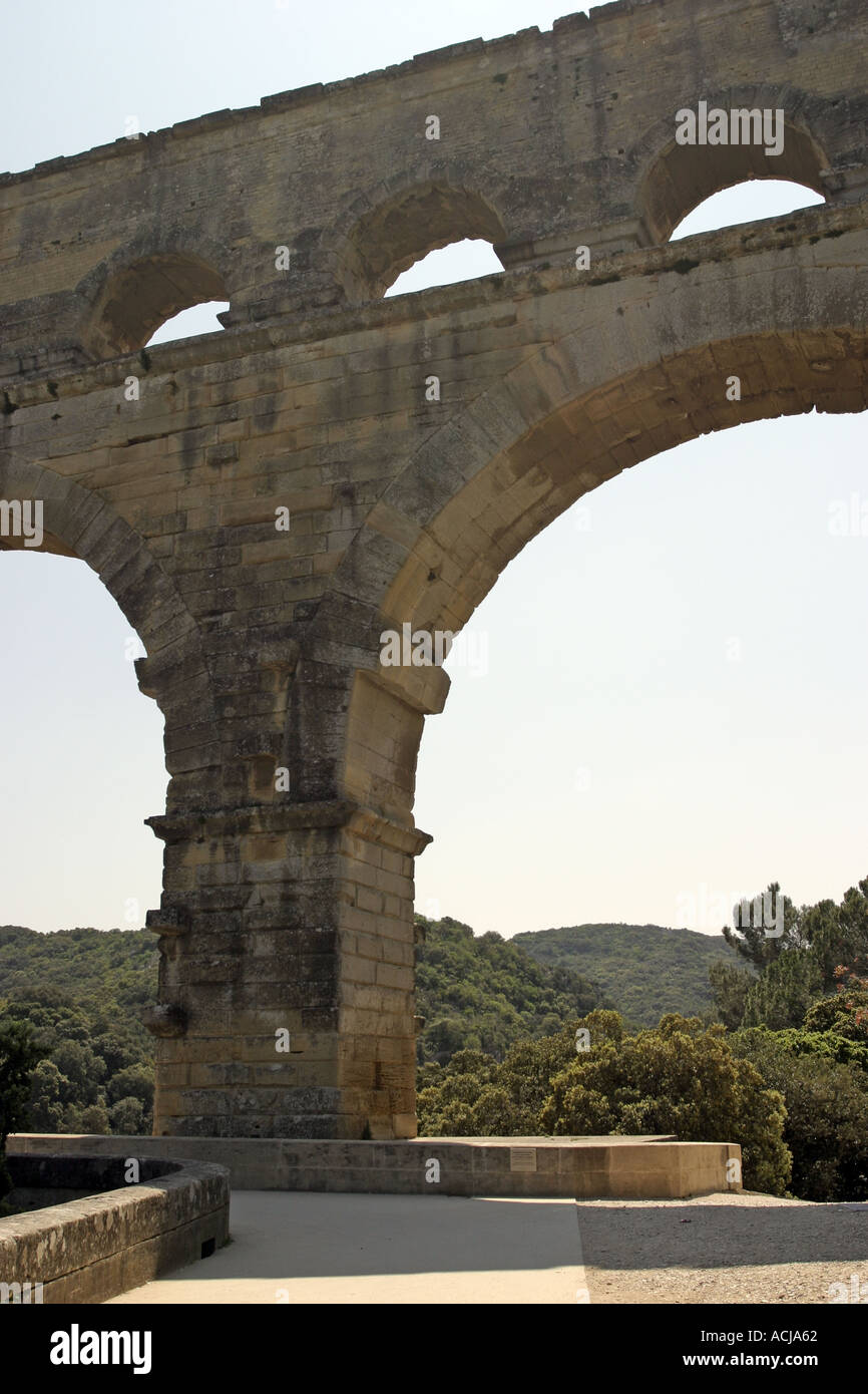Am Pont du Gard Stock Photo - Alamy