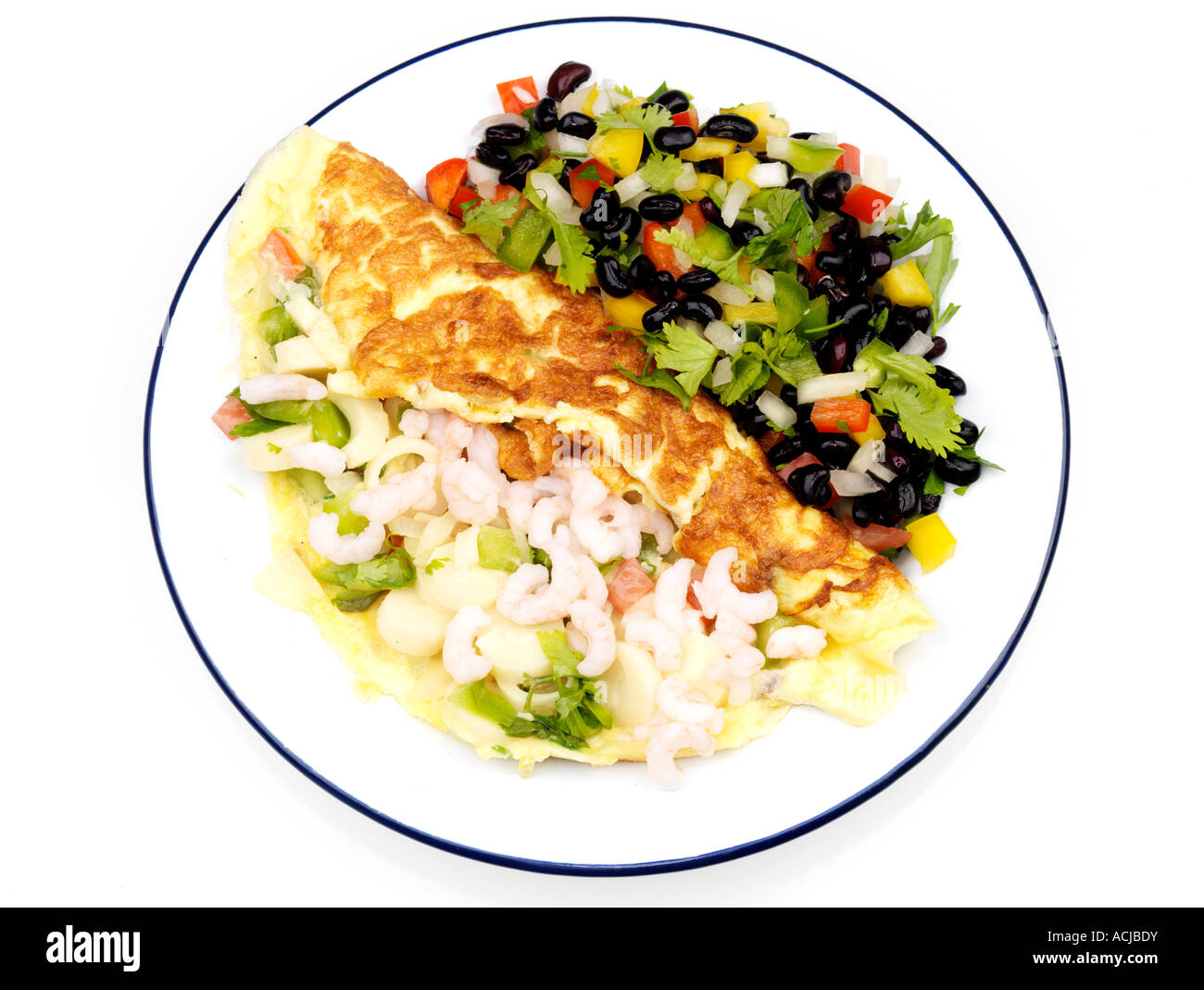 Mixed omelette hi-res stock photography and images - Alamy