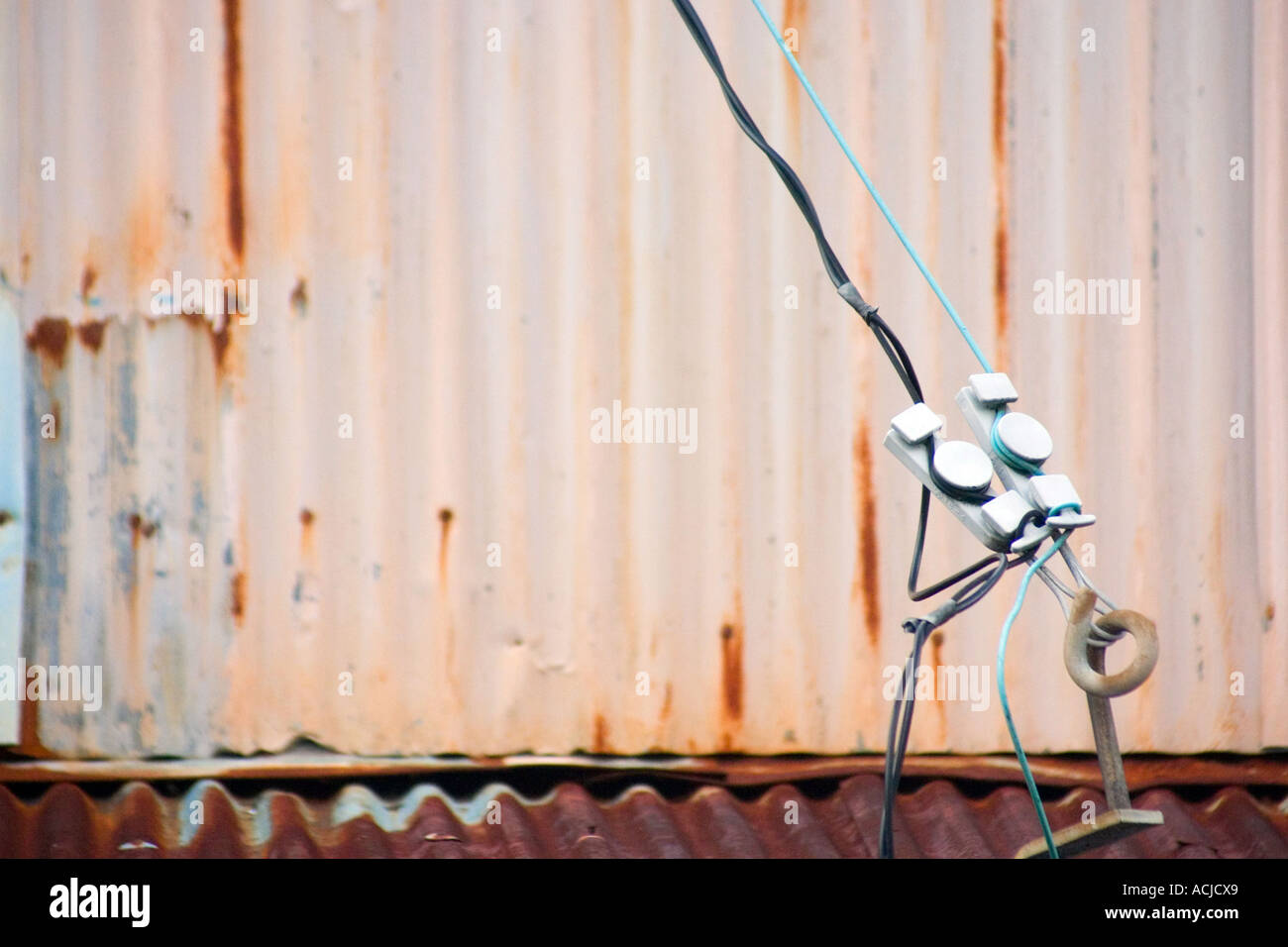 Old electrical wires Stock Photo - Alamy